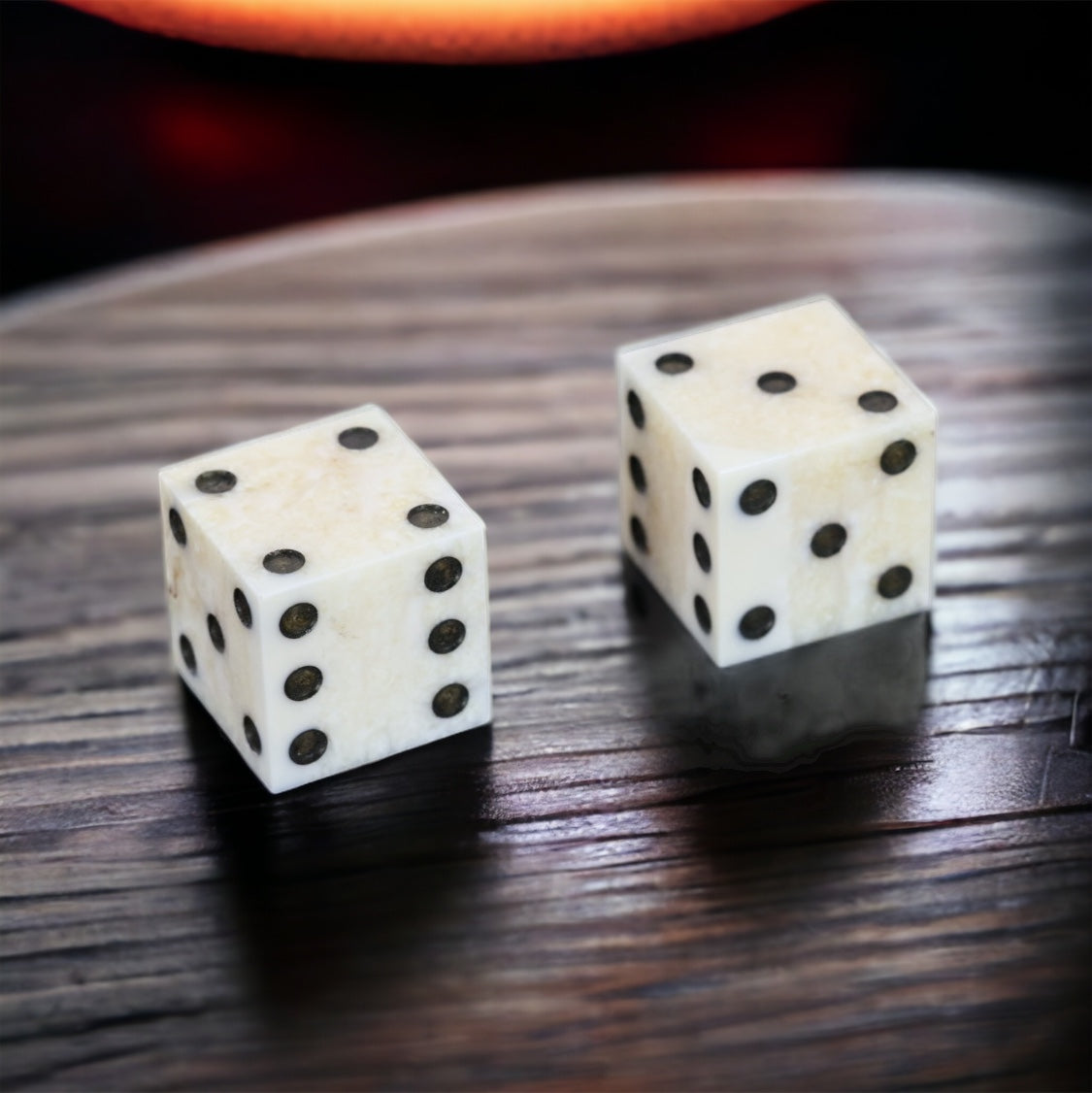 Ivory Dice and Whale Bone Cribbage Boards – Fish Creek Company