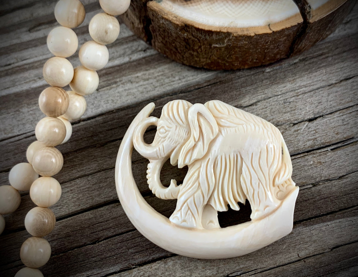 Mammoth Ivory Brooch Jewelry – Fish Creek Company
