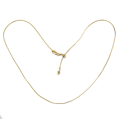 Gold Plate Adjust Chain 22" – Fish Creek Company