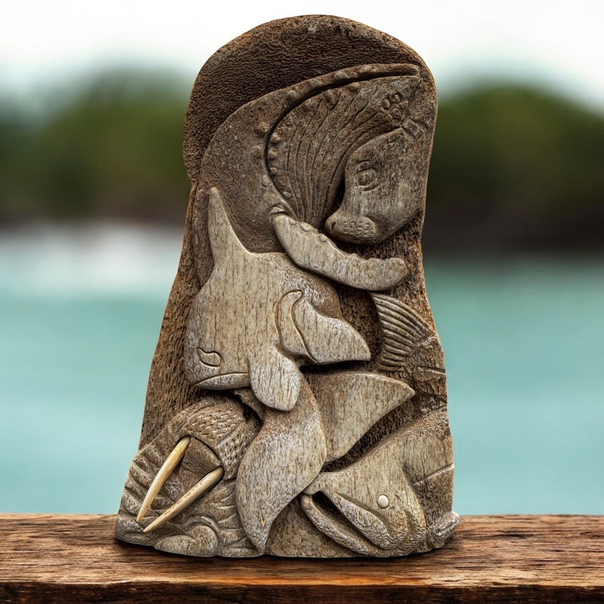 Alaska Whalebone Carving – Fish Creek Company
