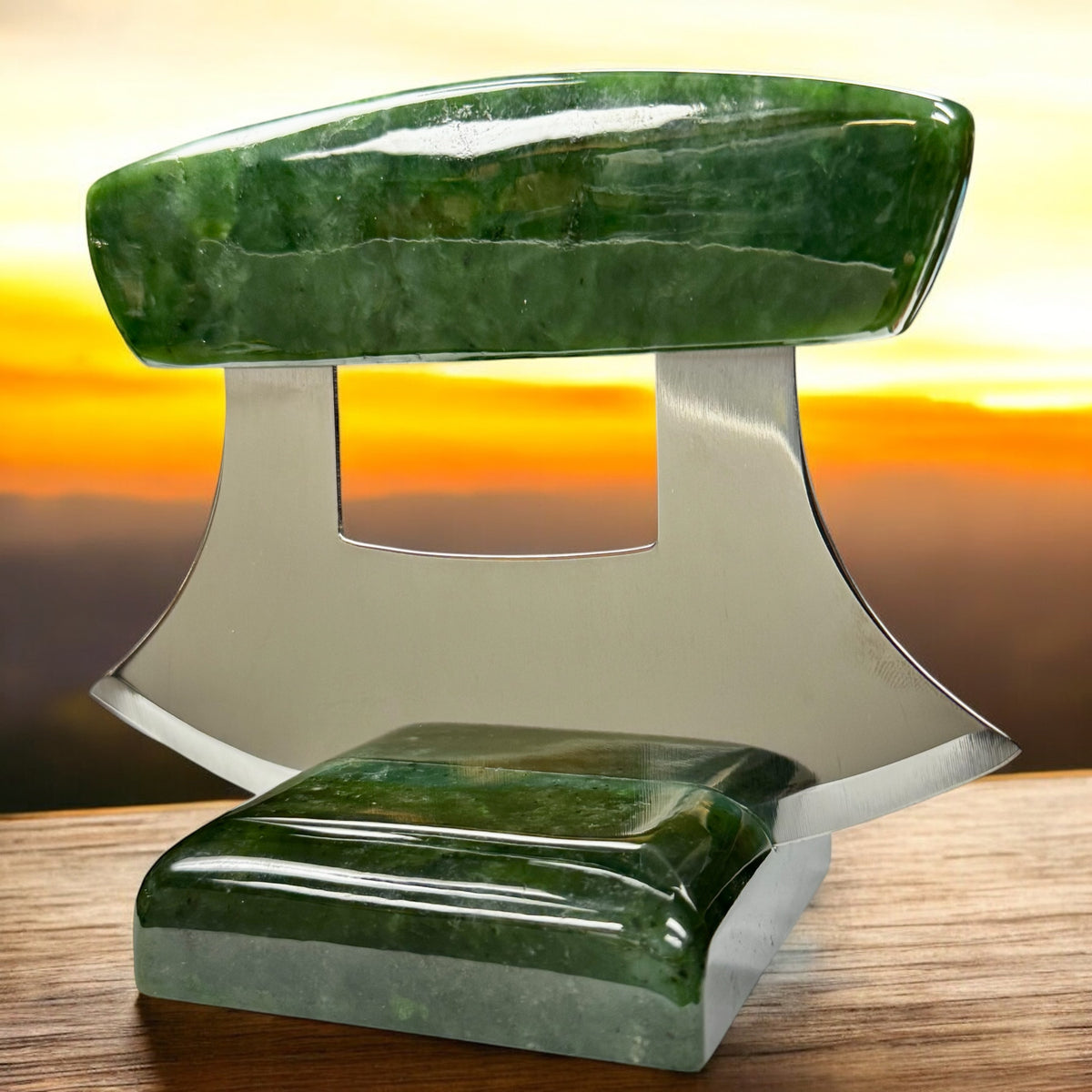 Alaska Jade Ulu Knife – Fish Creek Company