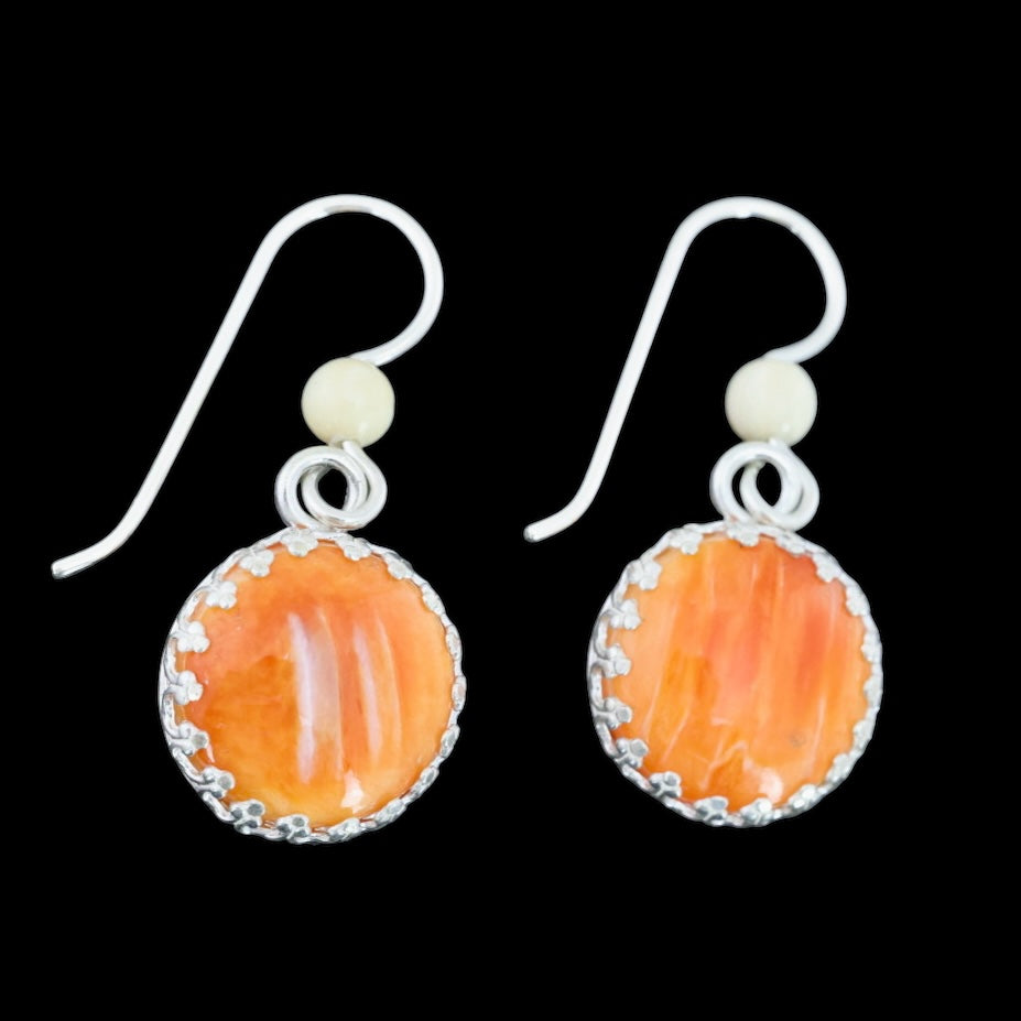 Ivory & Spiny Oyster Earrings – Fish Creek Company