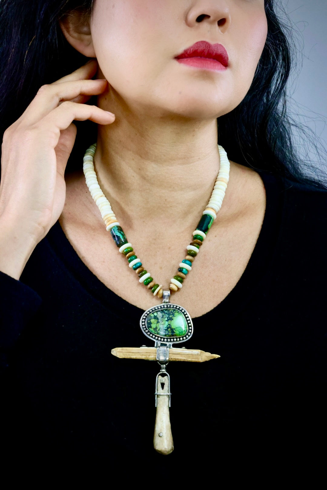 Ivory Artifact Necklace – Fish Creek Company