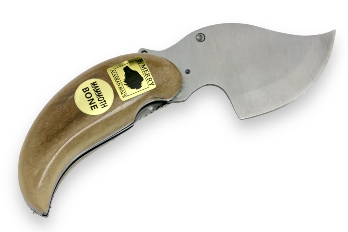 Mammoth Bone Pocket Ulu – Fish Creek Company