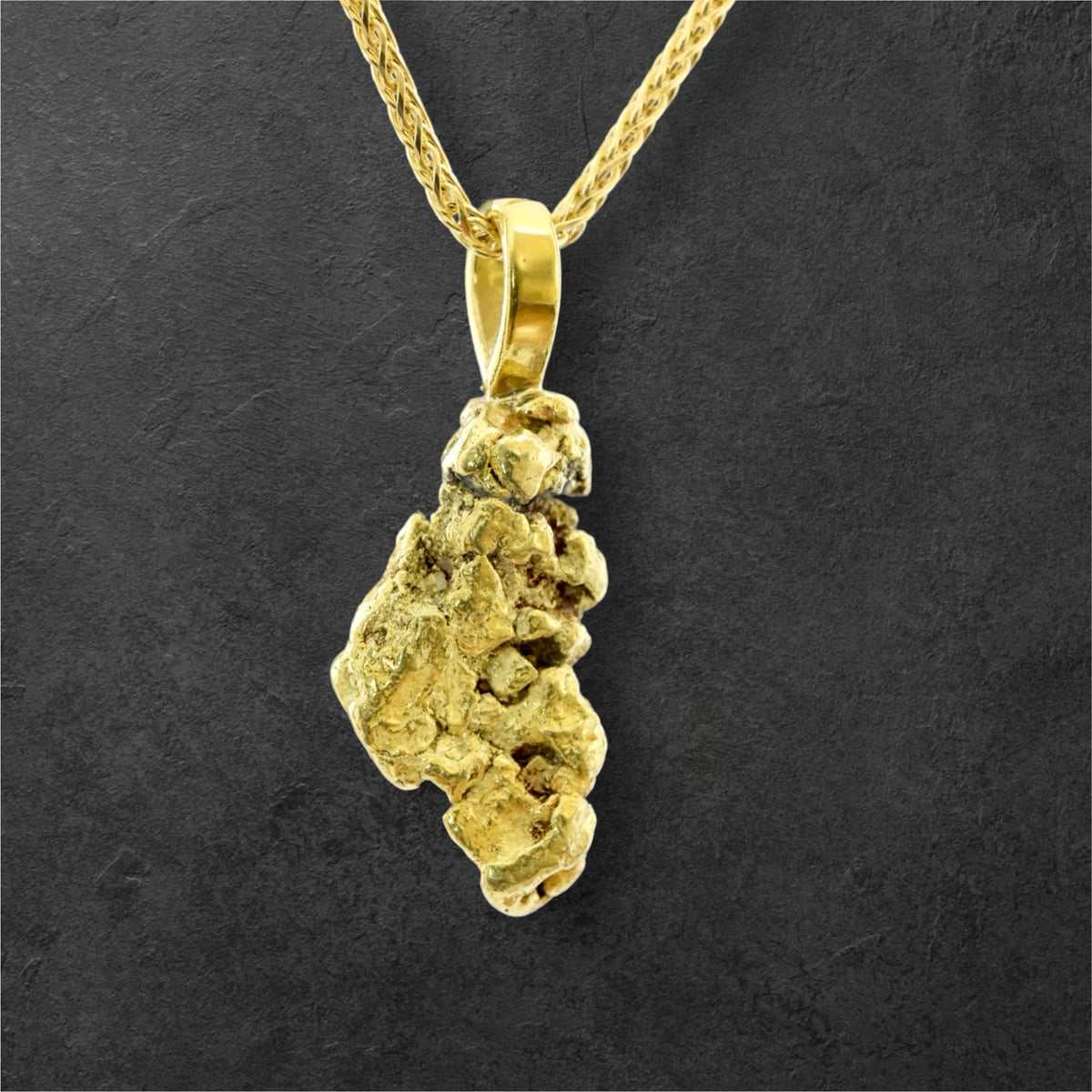 Gold Nugget Pendant – Fish Creek Company