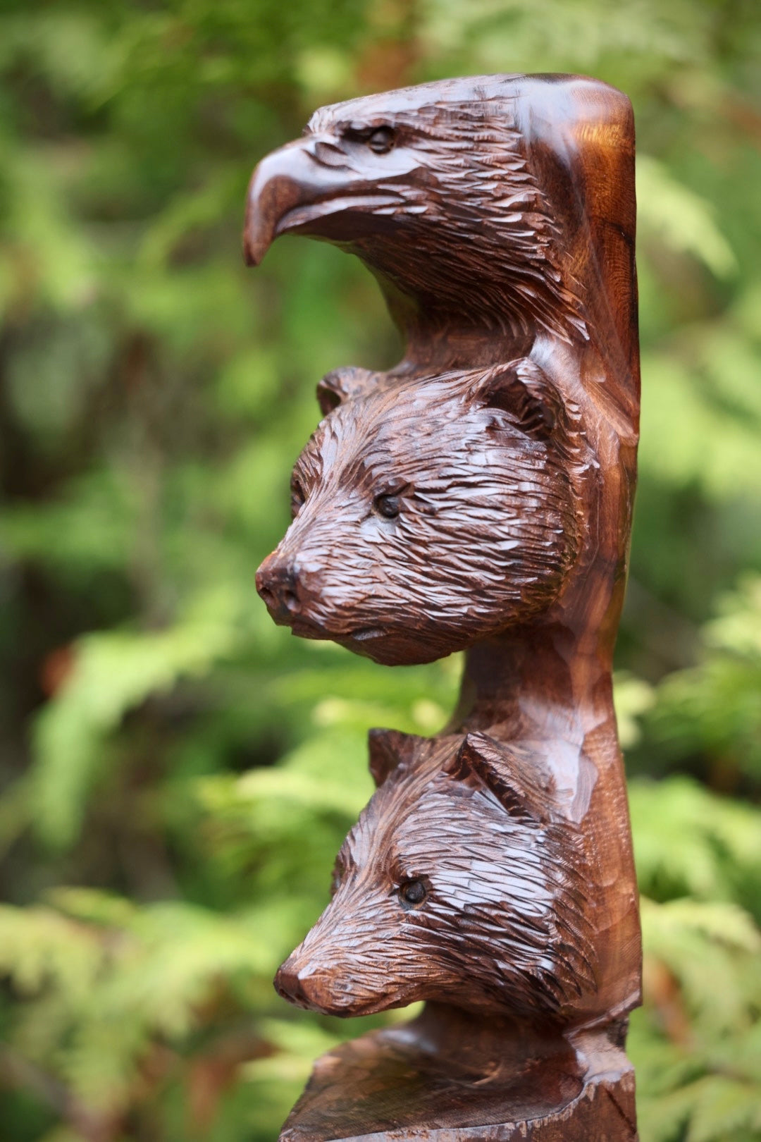 Eagle, Bear & Wolf Totem – Fish Creek Company