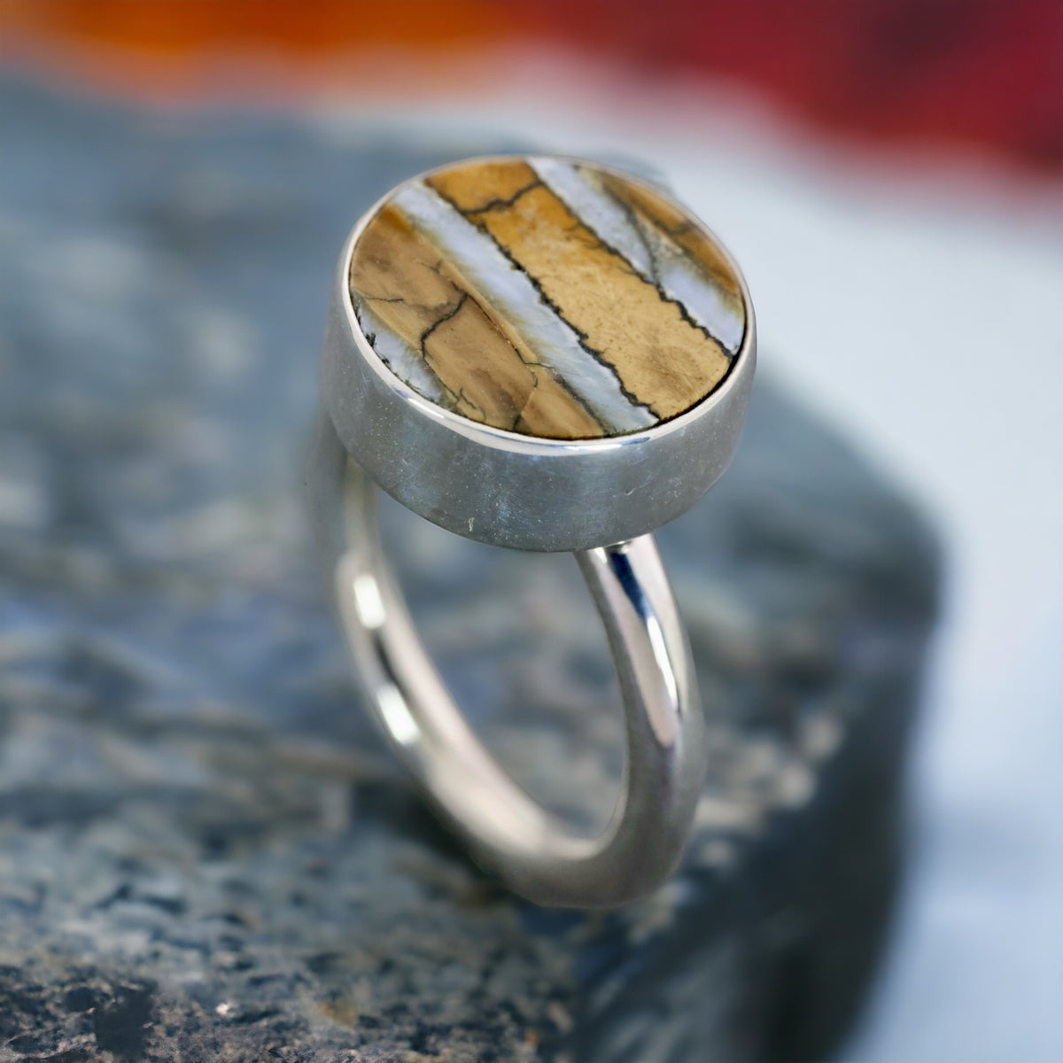 Mammoth Tooth Round Ring – Fish Creek Company