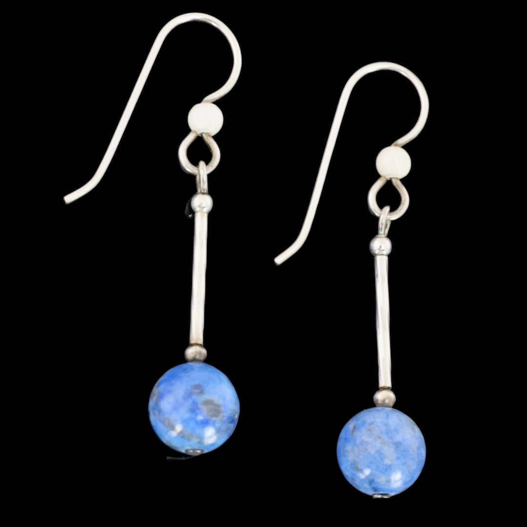 Ivory & Lapis Earrings – Fish Creek Company