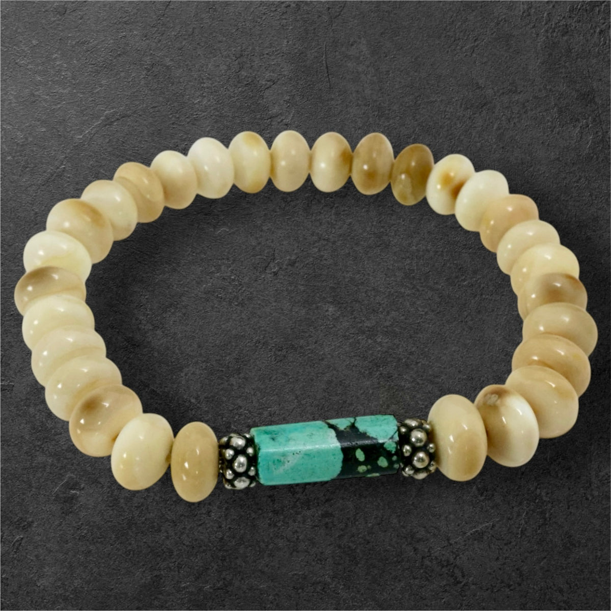 Ivory & Turquoise Bracelet – Fish Creek Company