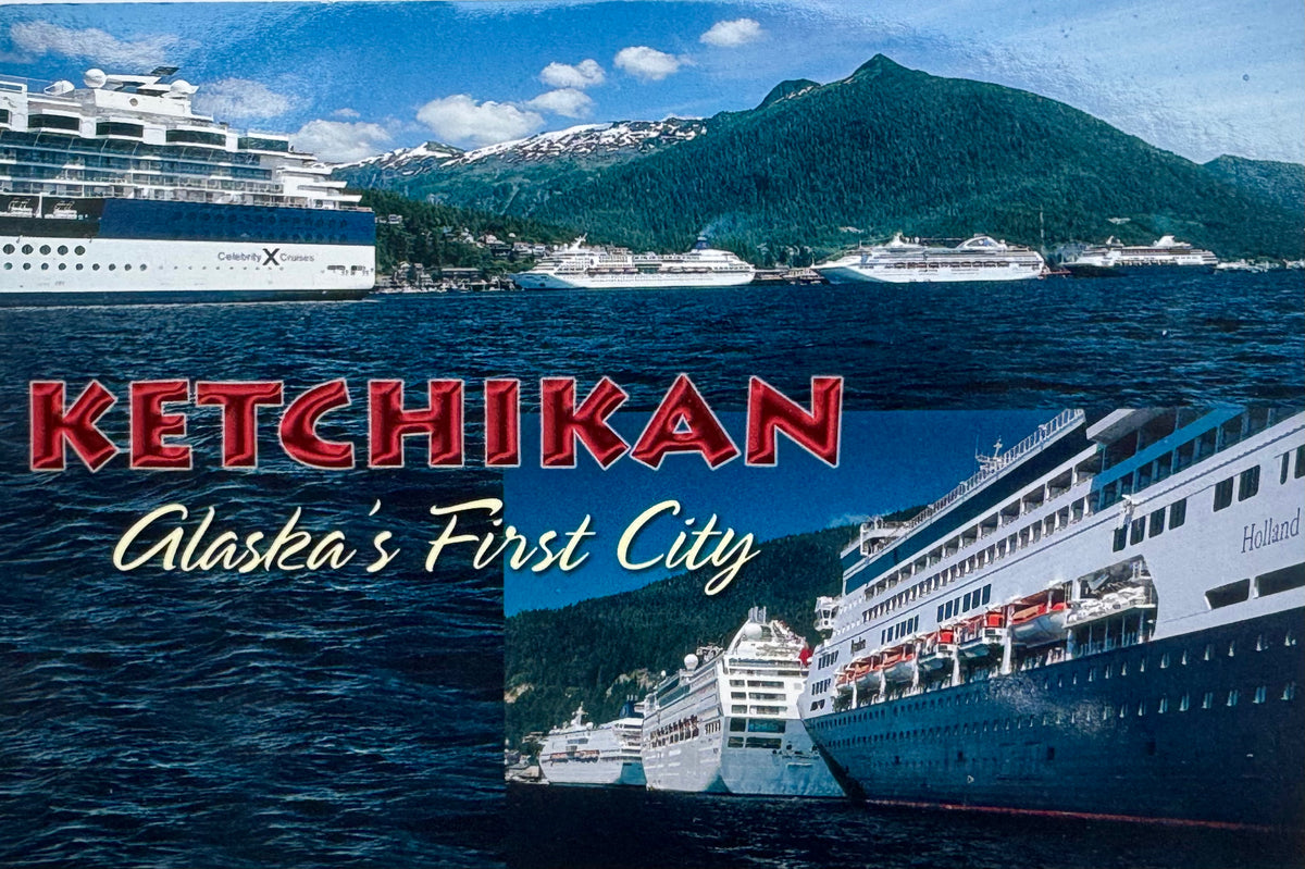 Ketchikan 1st City Postcard – Fish Creek Company