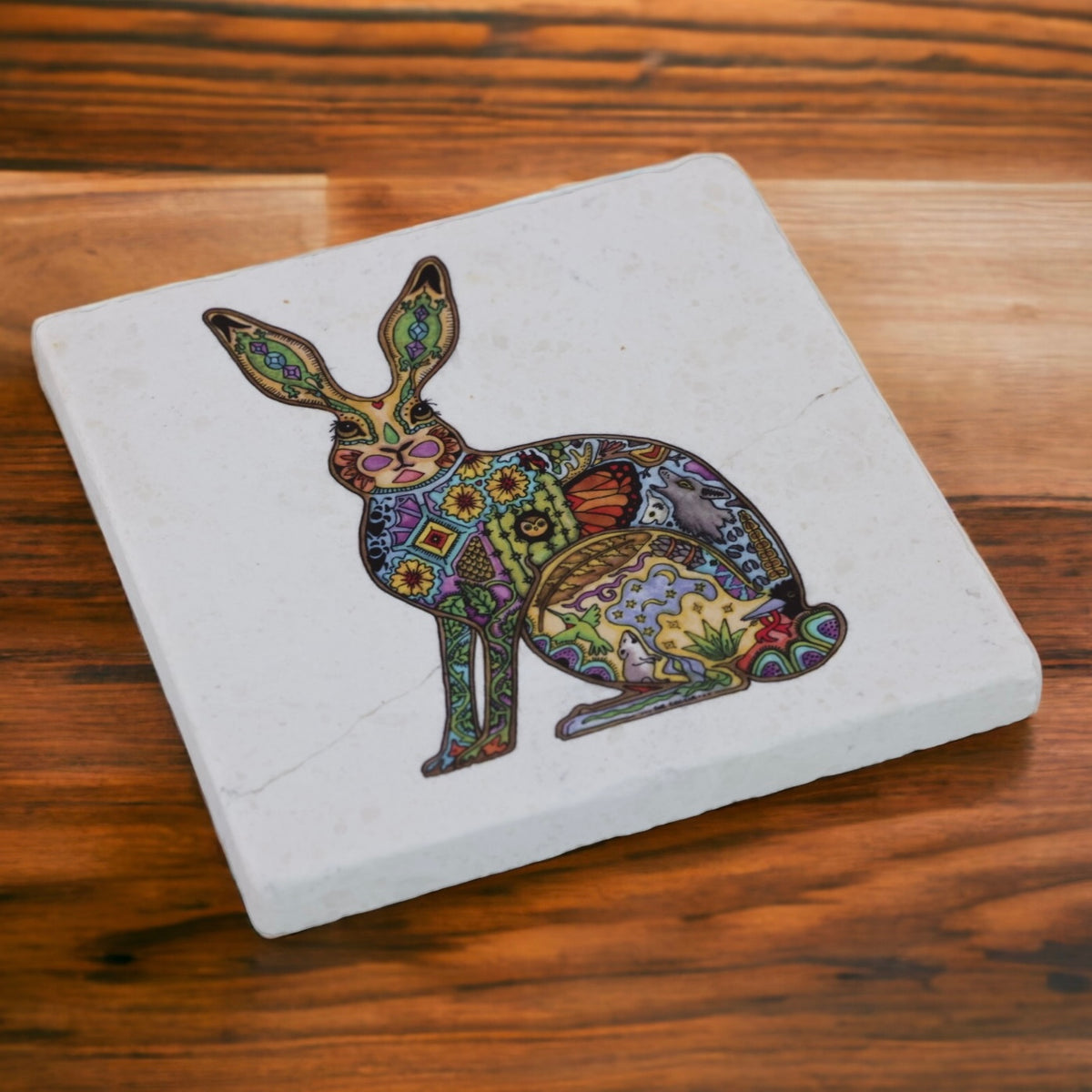 Marble Rabbit Coaster – Fish Creek Company