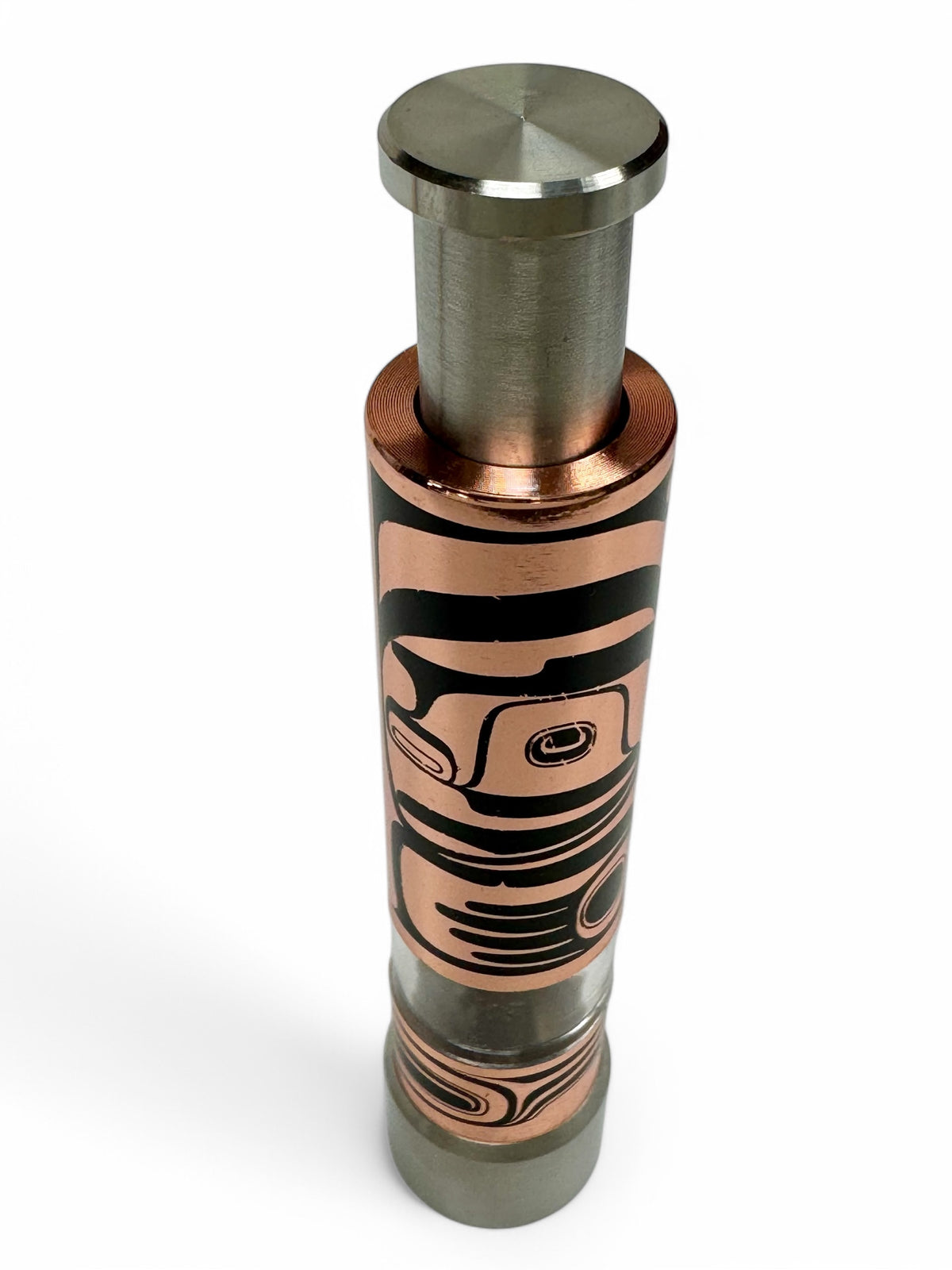 Copper & Stainless Steel Salt/Pepper Pump Raven Traveling – Fish Creek ...