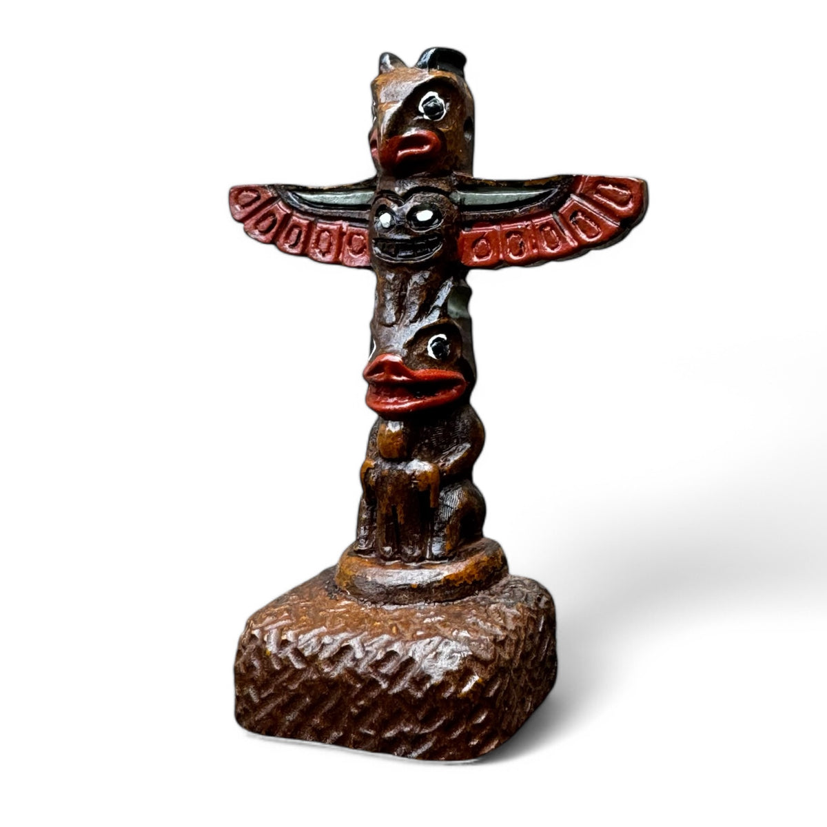 Mini Thunderbird Totem Pole – Fish Creek Company