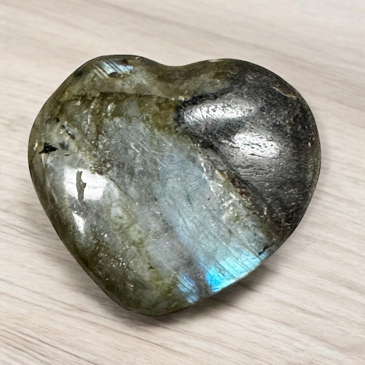 Labradorite Small Stone Heart – Fish Creek Company