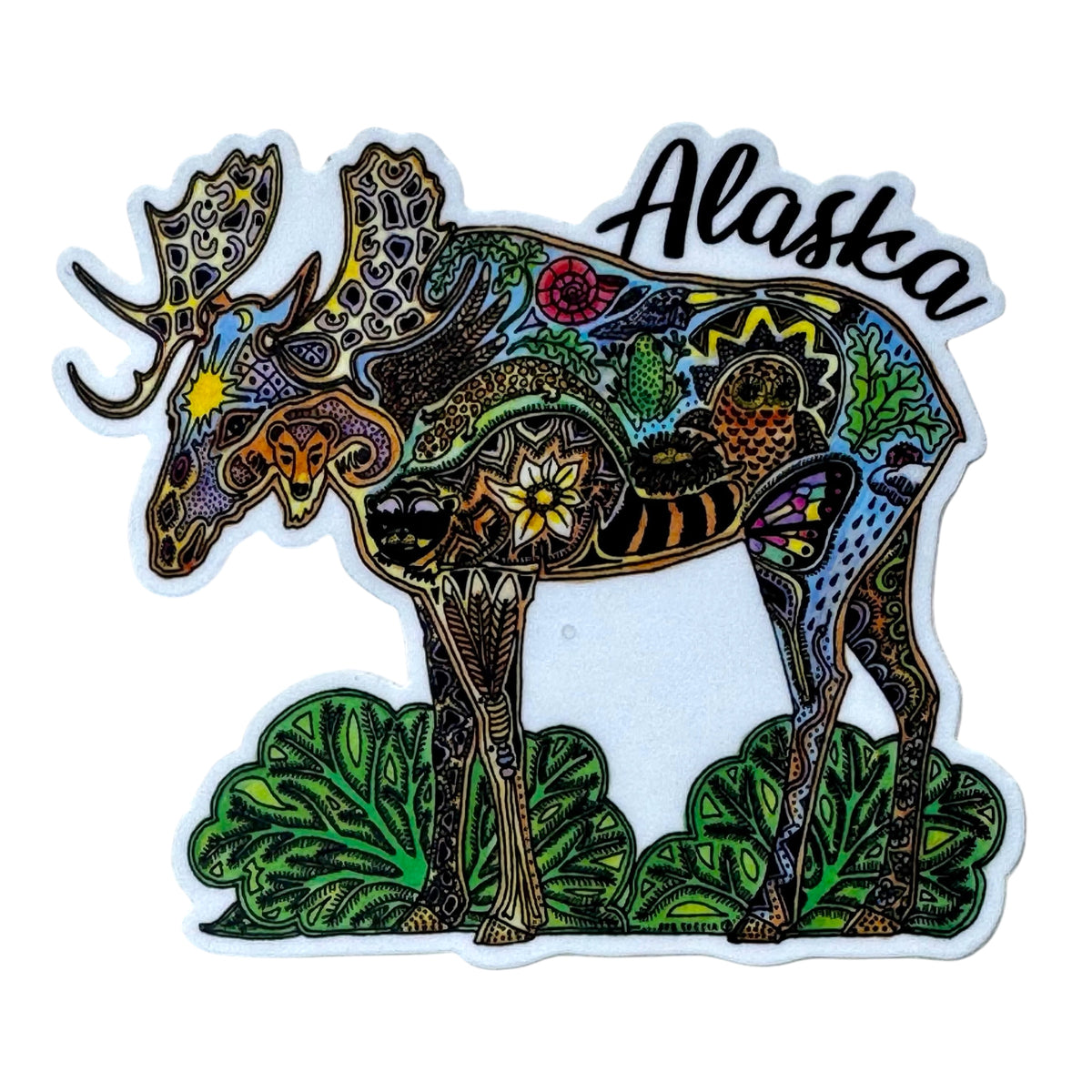 Alaska Moose Sticker – Fish Creek Company
