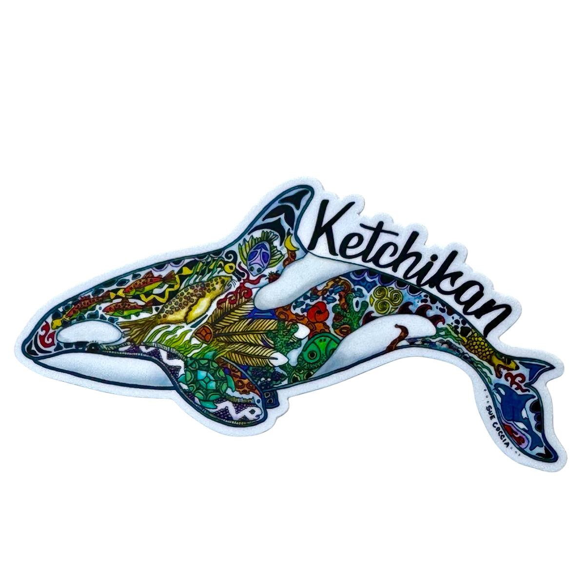Ketchikan Orca Sticker – Fish Creek Company