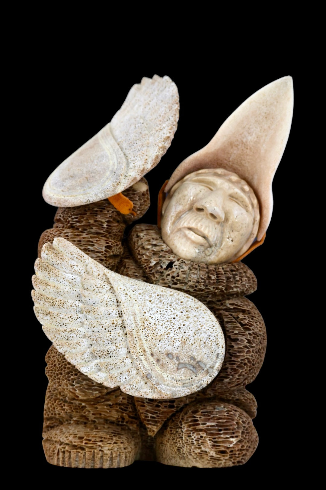 Alaska Whalebone Eskimo Carving – Fish Creek Company