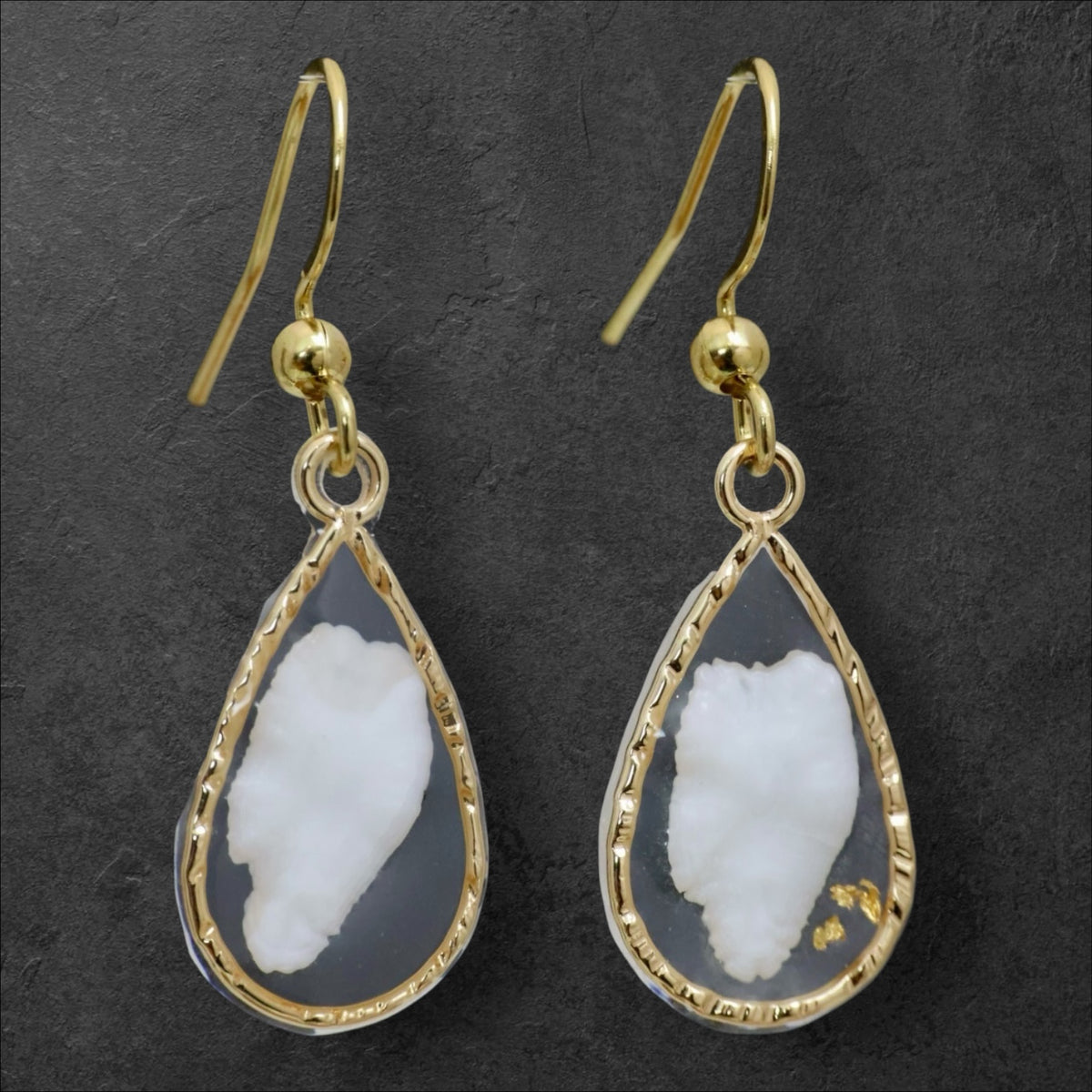 Halibut Otolith Earrings – Fish Creek Company