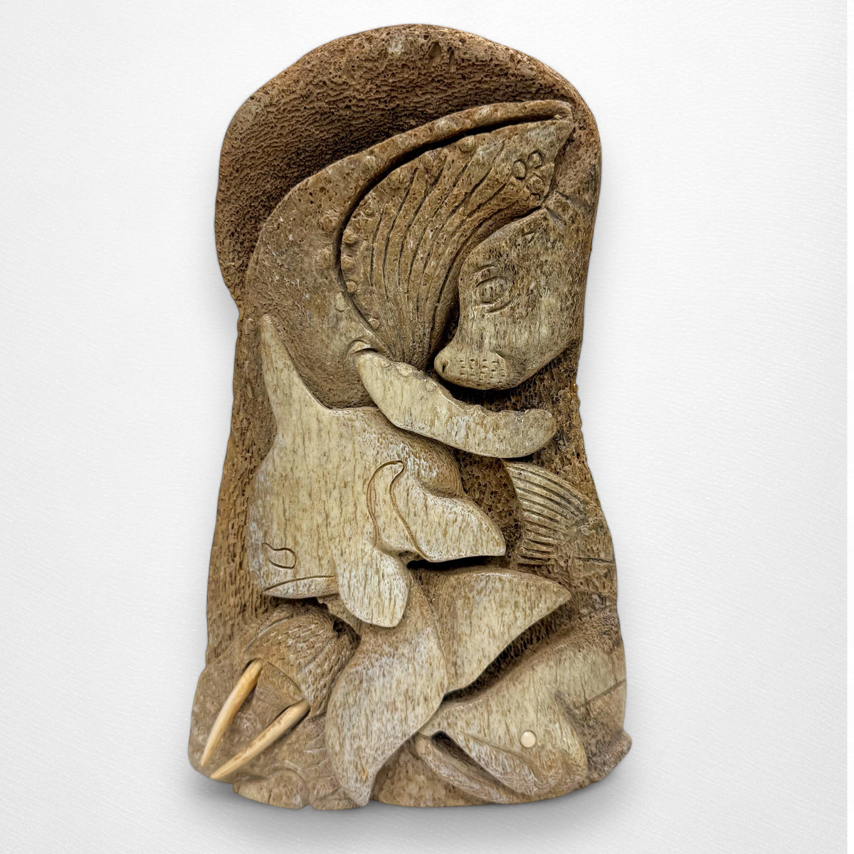 Alaska Whalebone Carving – Fish Creek Company
