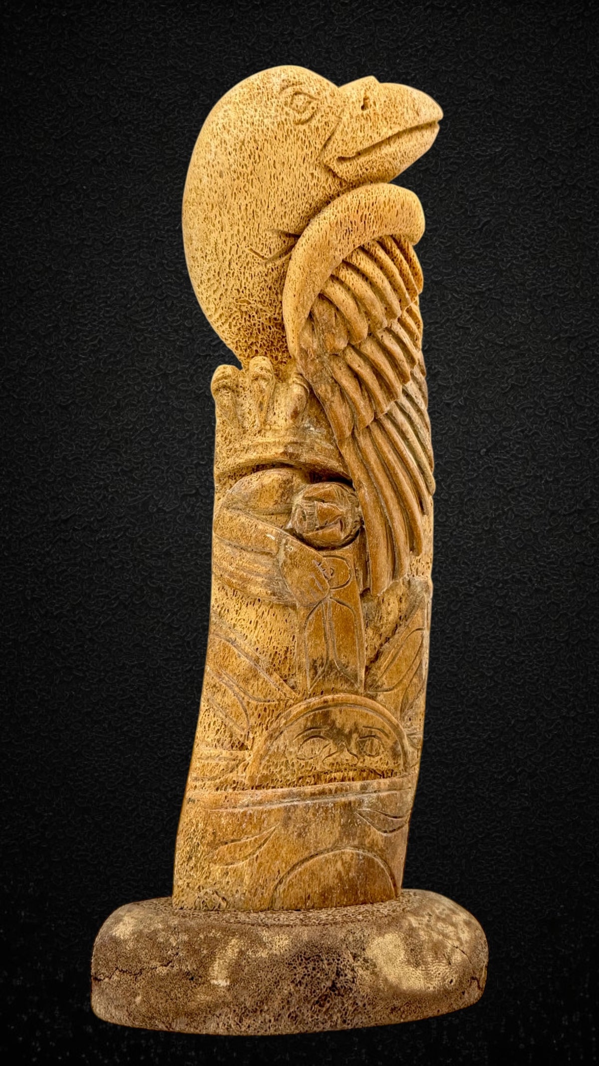 Alaska Whalebone Carving – Fish Creek Company