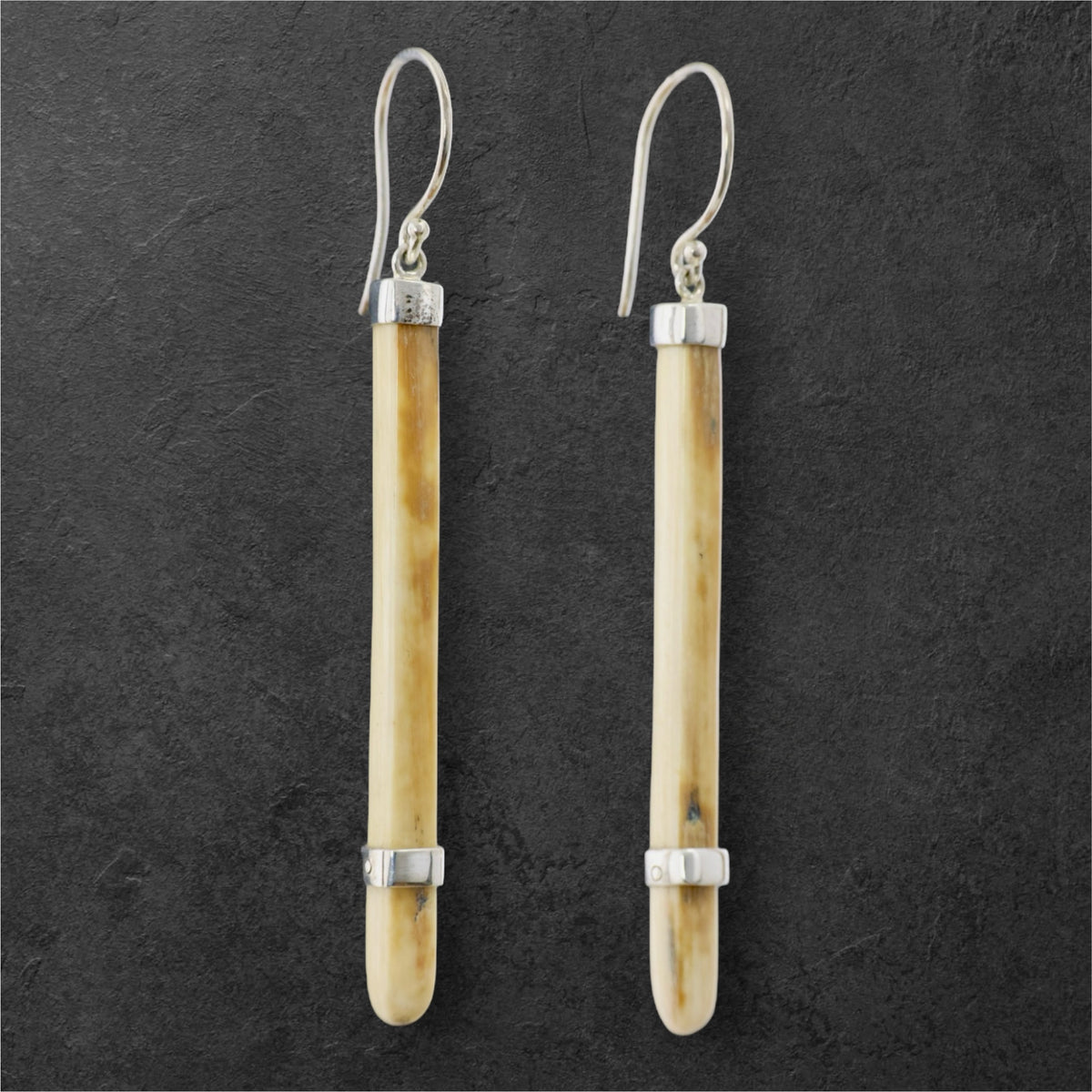 Ivory Stick Earrings – Fish Creek Company
