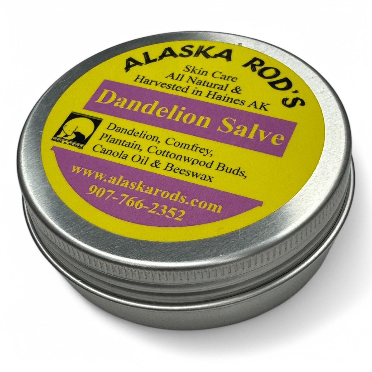 Alaska Rod's Dandelion Salve – Fish Creek Company