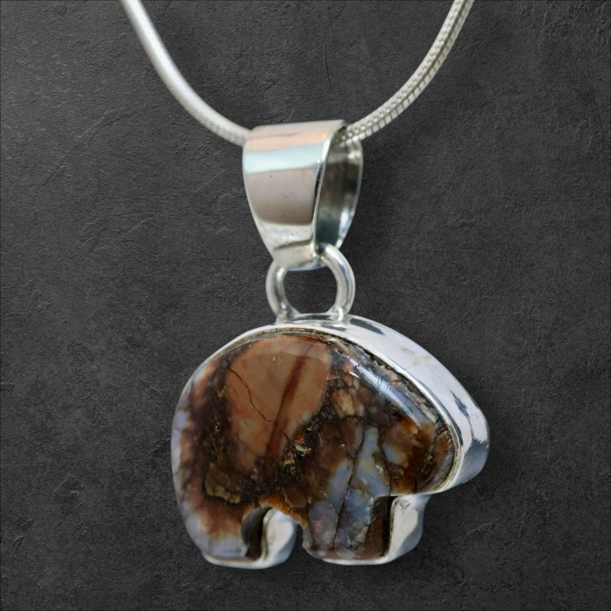 Mammoth Tooth Bear Pendant – Fish Creek Company