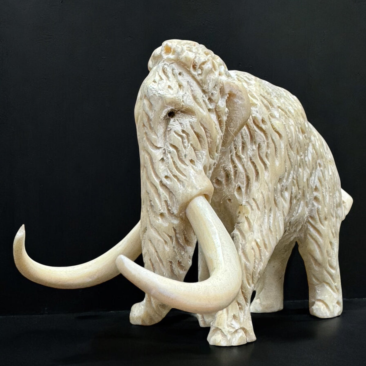 Woolly Mammoth Carving – Fish Creek Company
