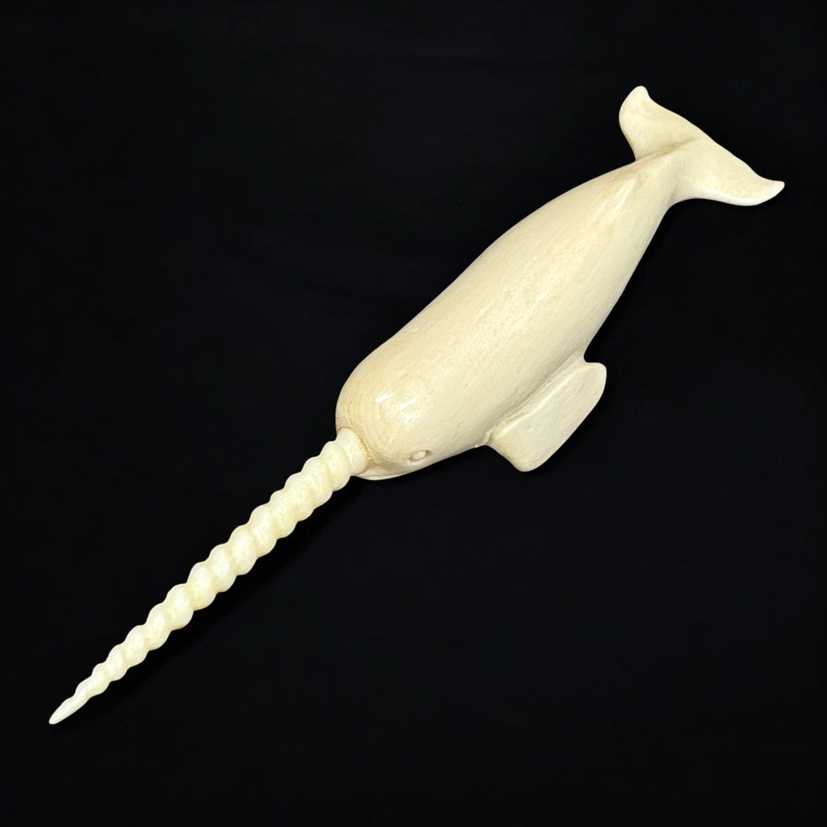 Ivory Narwhal Carving – Fish Creek Company