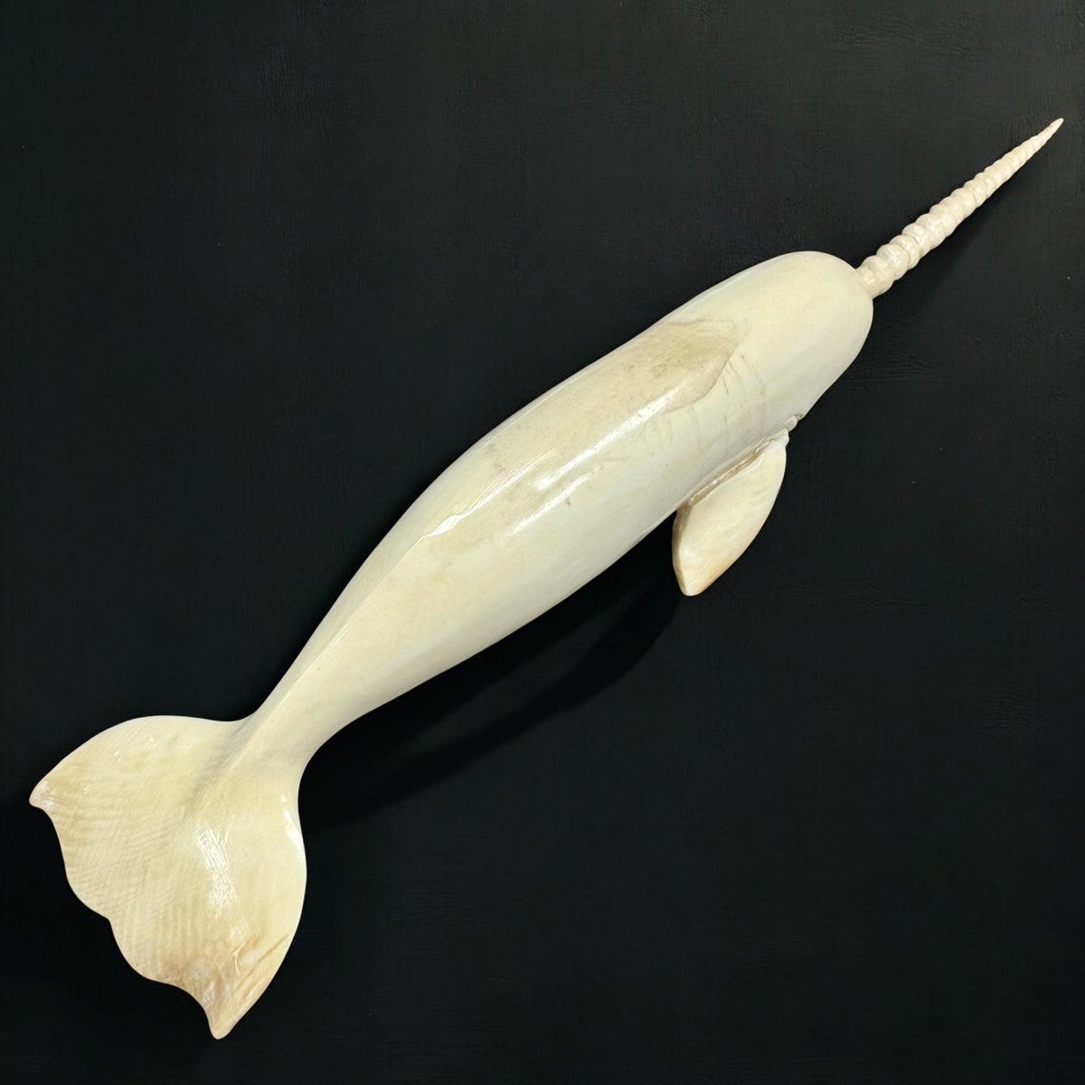 Ivory Narwhal Carving – Fish Creek Company