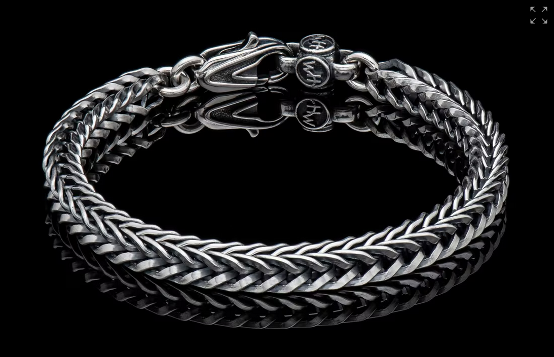Sterling silver chain bracelet – Fish Creek Company