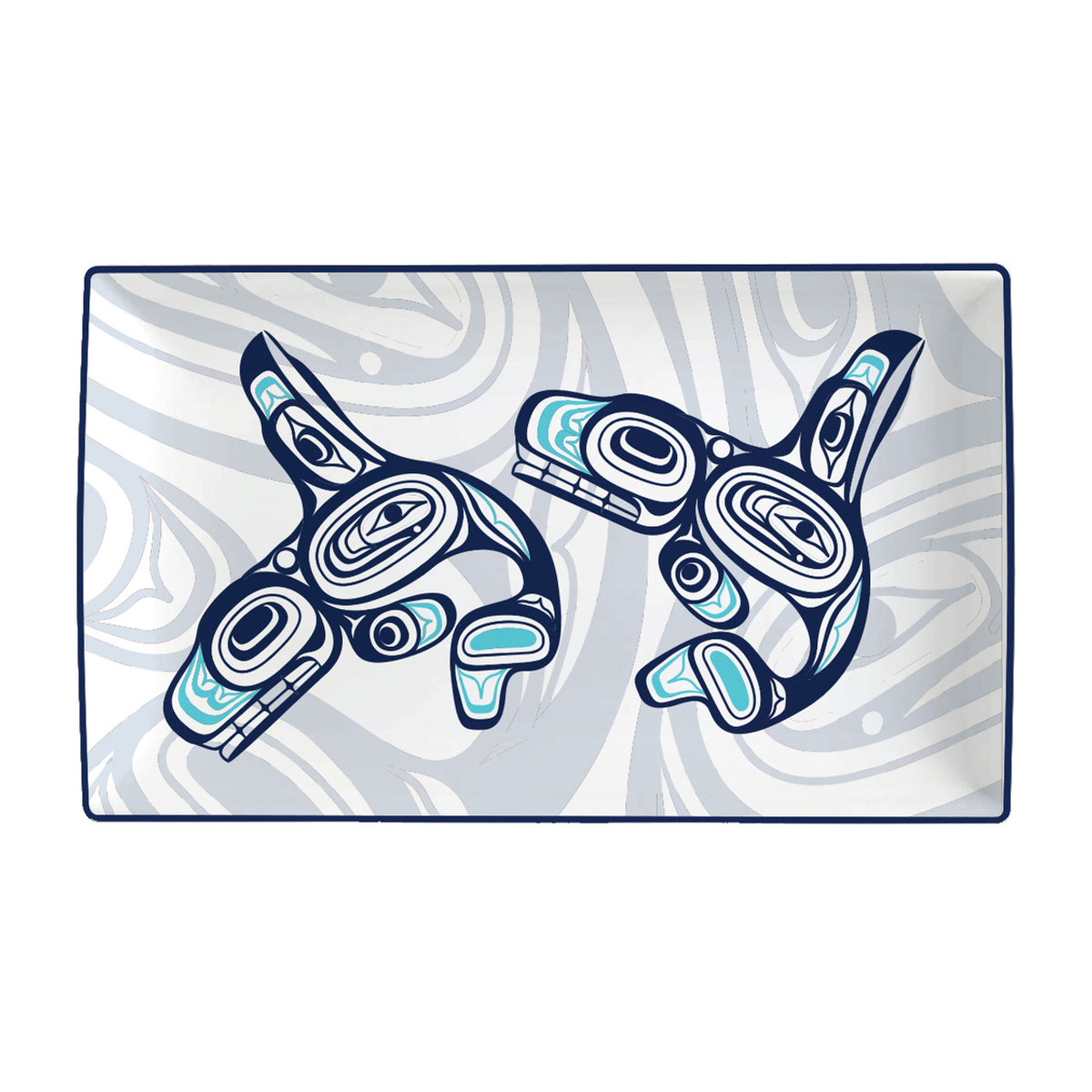 Rectangular Platter - Whale – Fish Creek Company