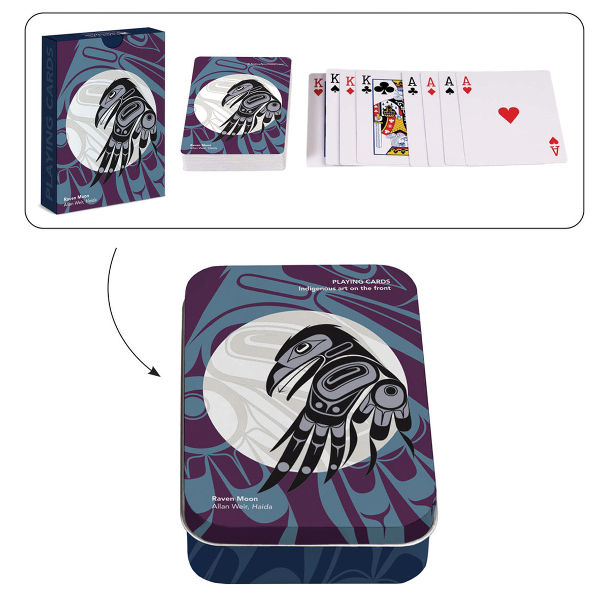 Playing Cards - Northwest Coast Designs – Fish Creek Company