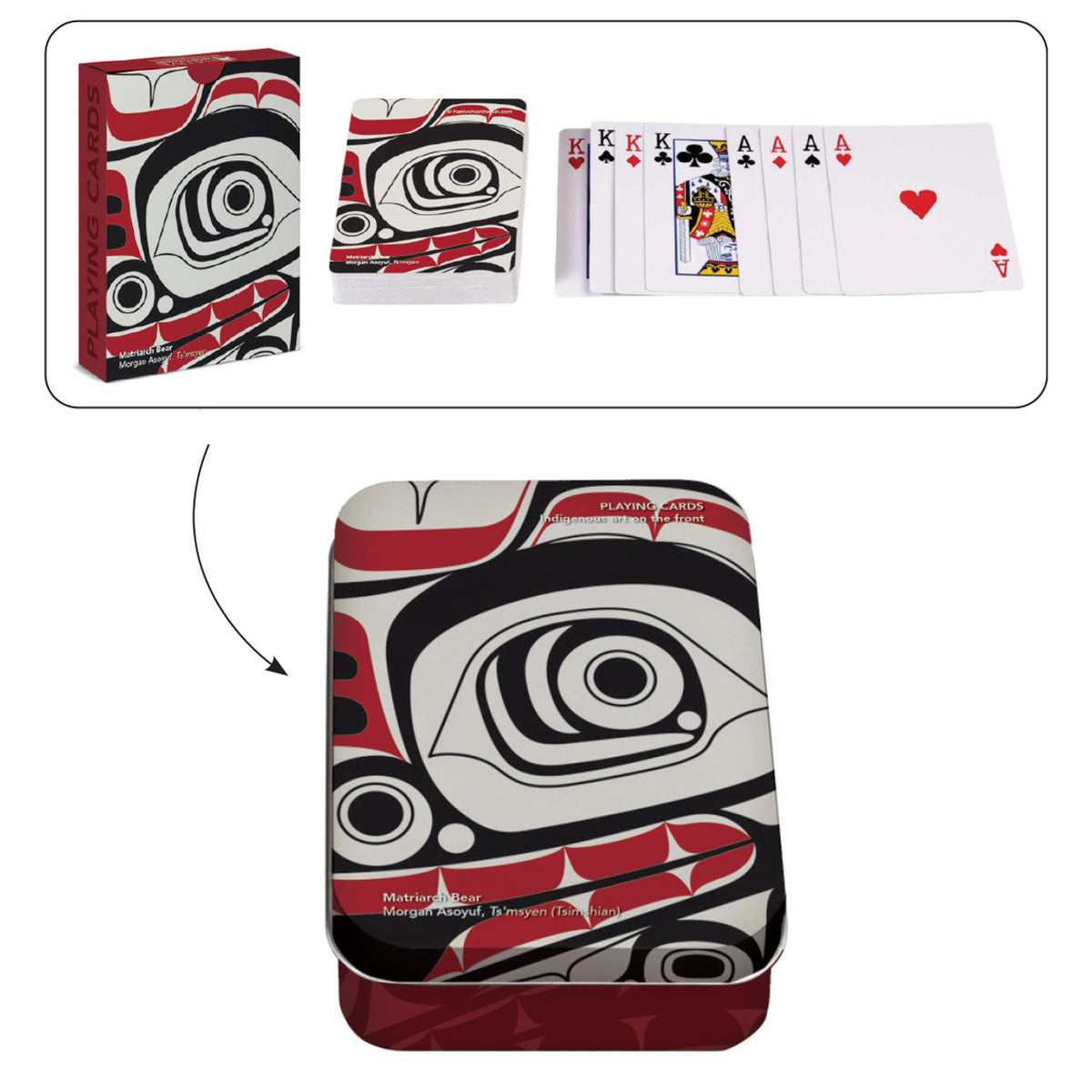 Playing Cards - Northwest Coast Designs – Fish Creek Company