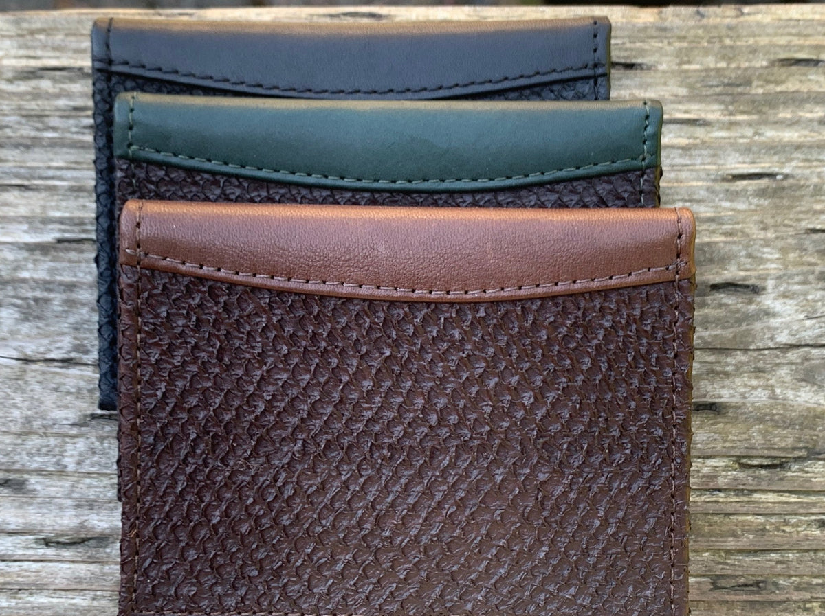Alaska Salmon Leather Wallet – Fish Creek Company