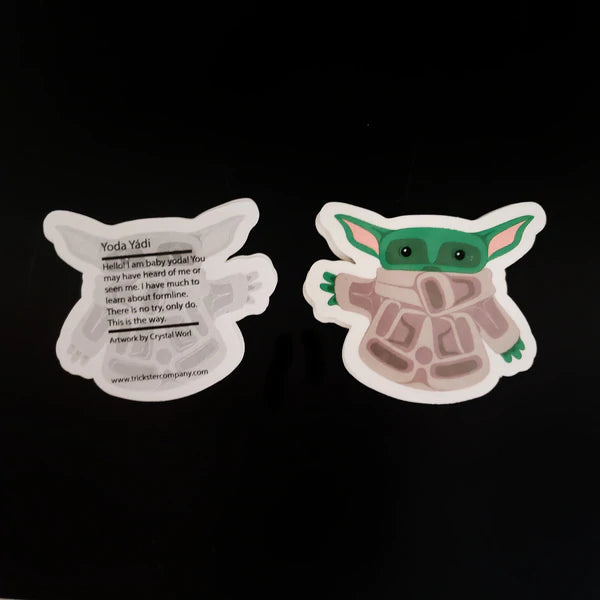 Yoda Jadi Sticker – Fish Creek Company
