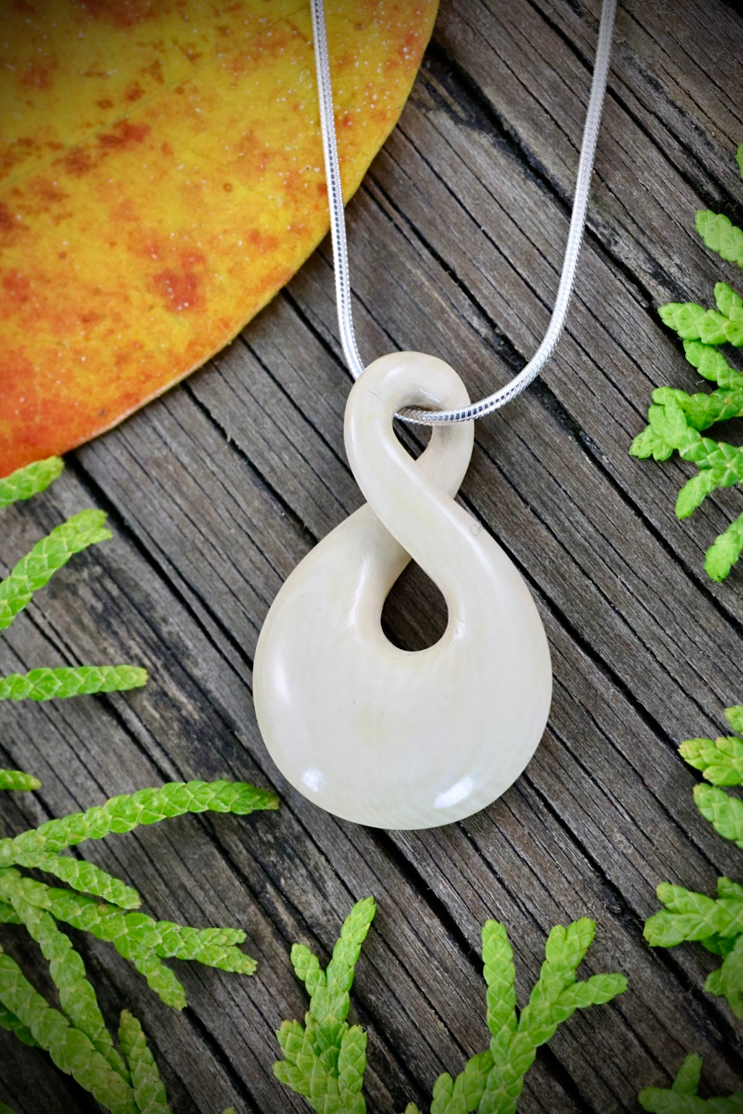 Ivory Infinity Pendant – Fish Creek Company