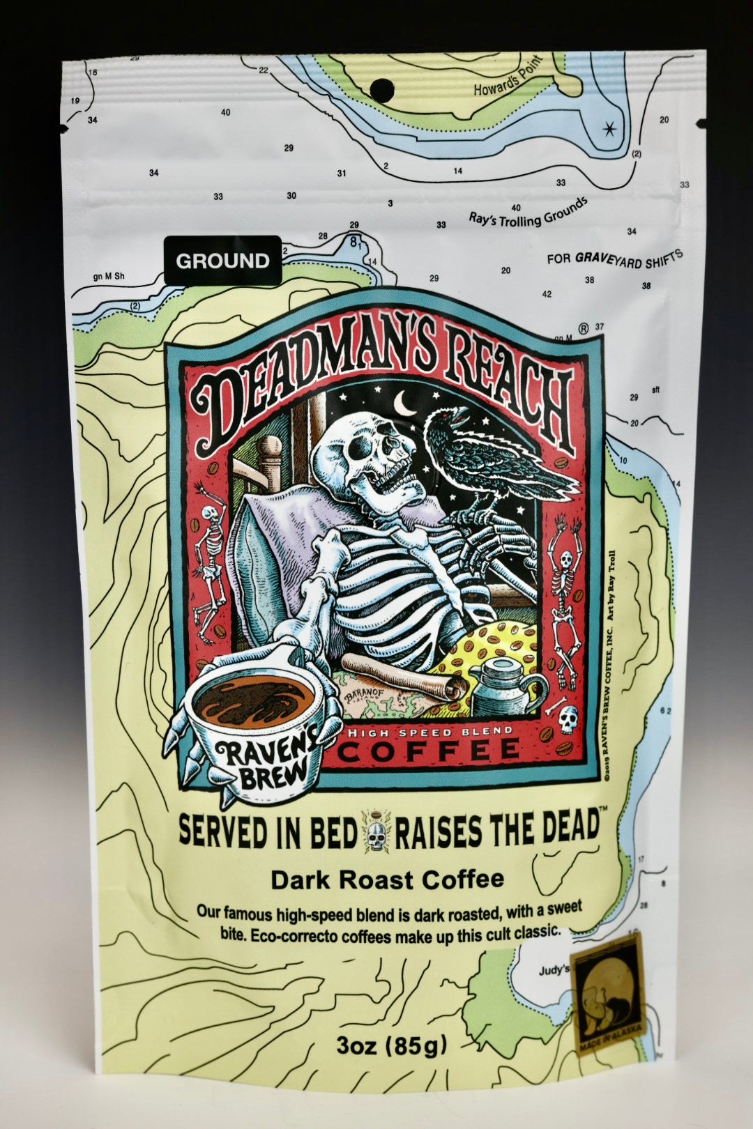 Raven’s Brew Ground Coffee – Fish Creek Company