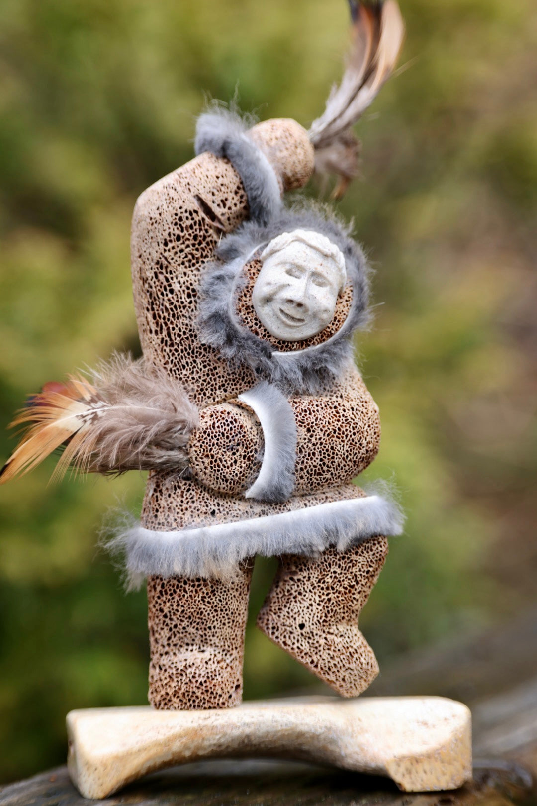 Alaska Whalebone Eskimo Carving – Fish Creek Company