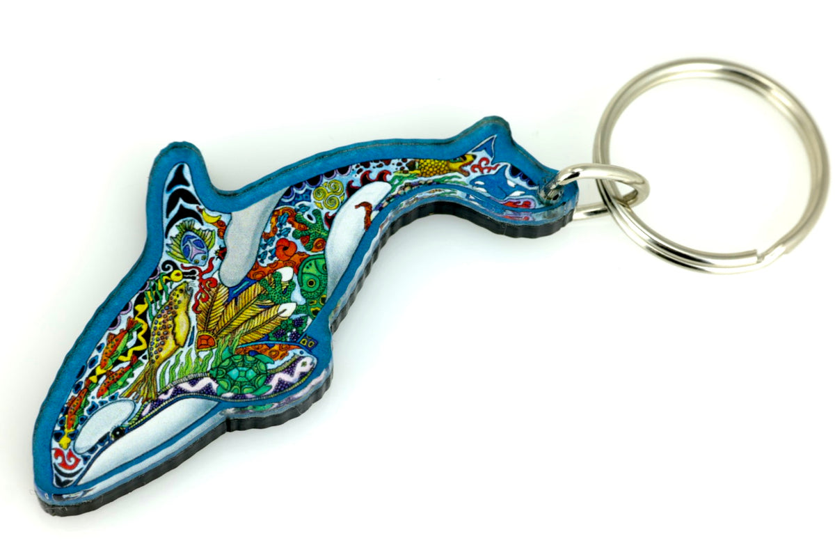Orca Key Chain – Fish Creek Company