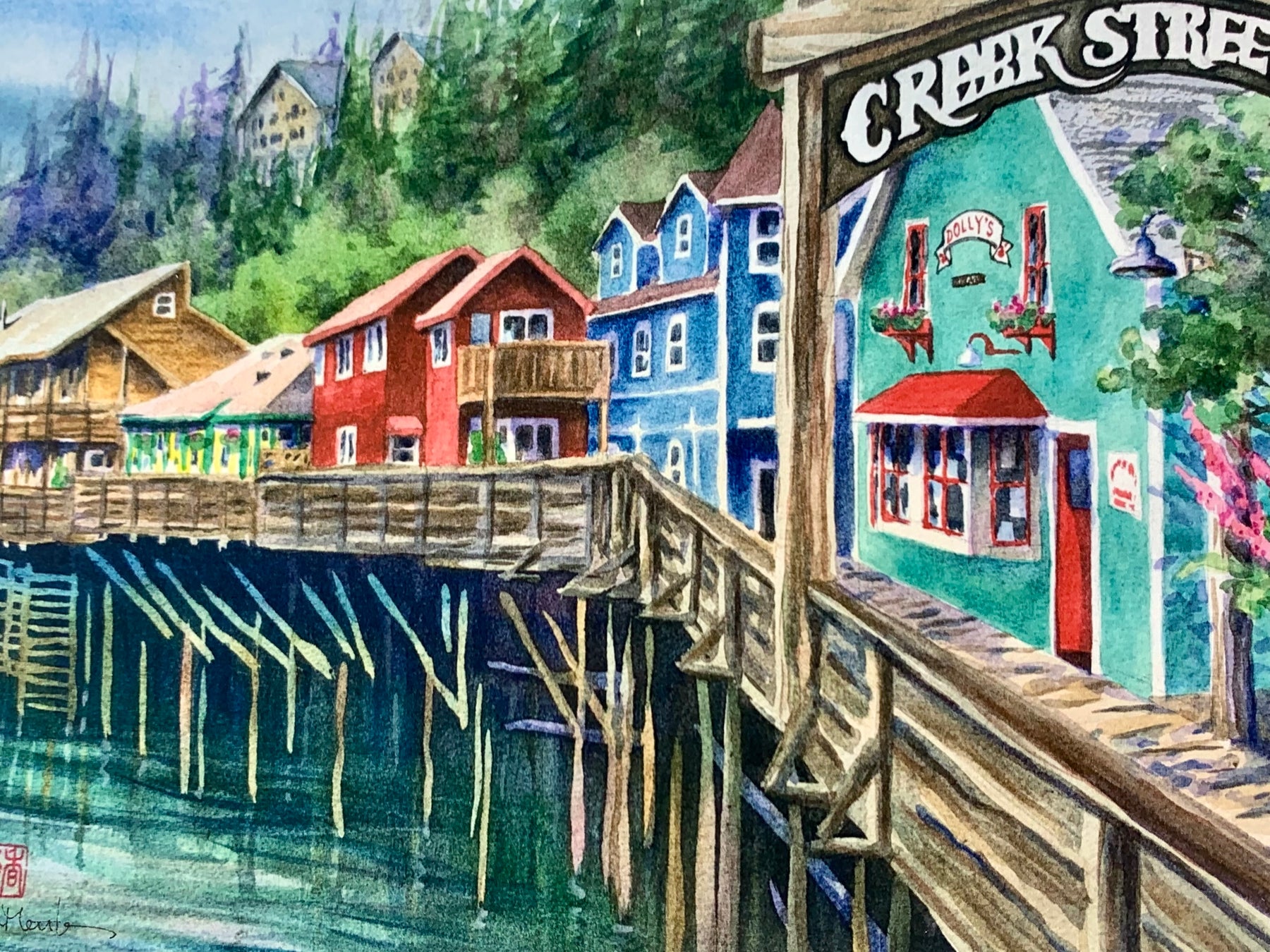 Ketchikan Art by Kana Yamasaki – Fish Creek Company